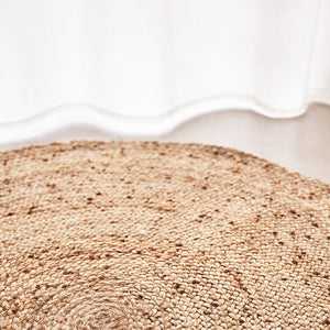 How To Style A Round Rug - Simple Style Co