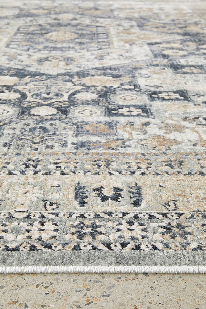 Delphine Traditional Rug Blue - Simple Style Co