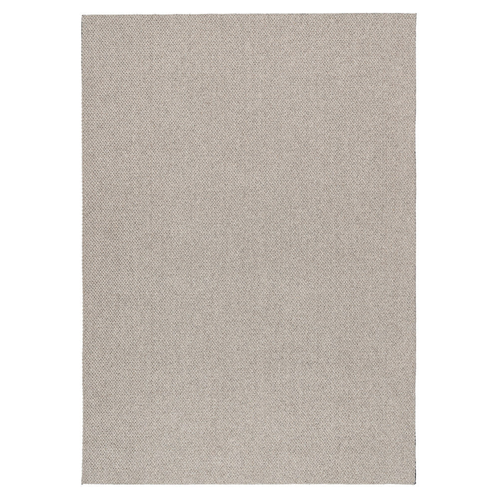 Tula Beige Grey Textured Rug by Loopsie | Simple Style Co