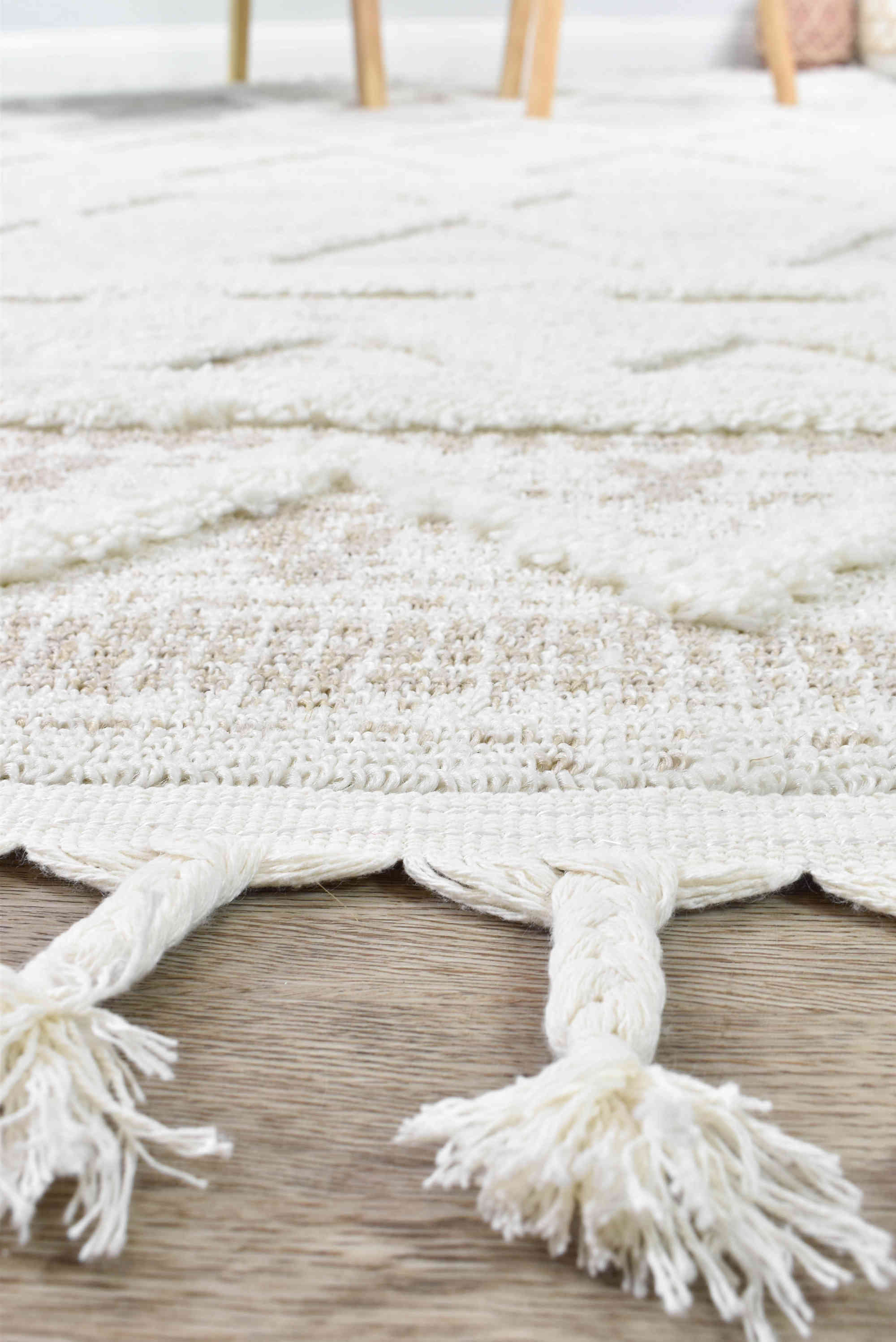 August Natural Boho Rug | Simple Style Co
