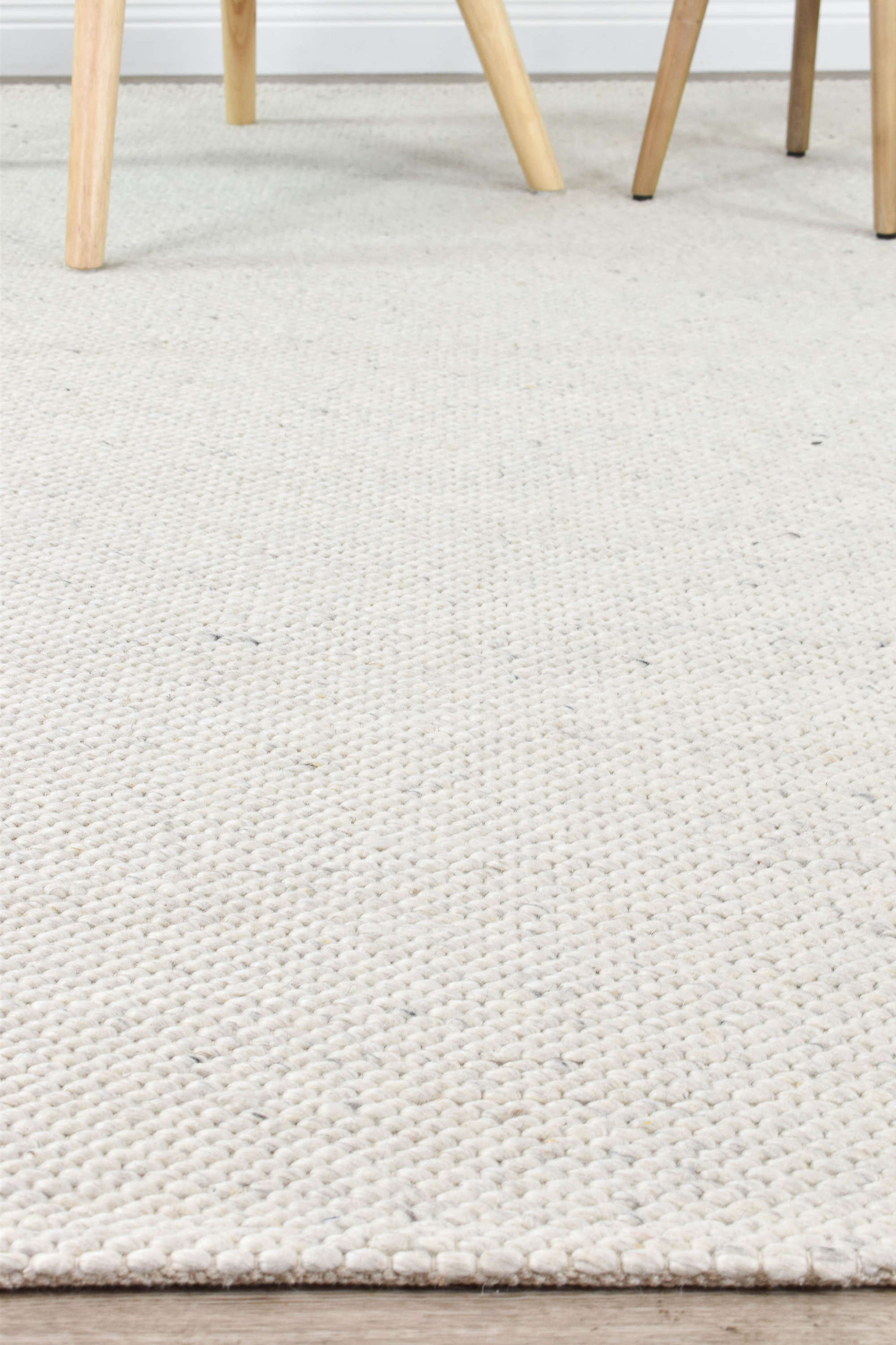 Everly Cream Wool Rug | Simple Style Co