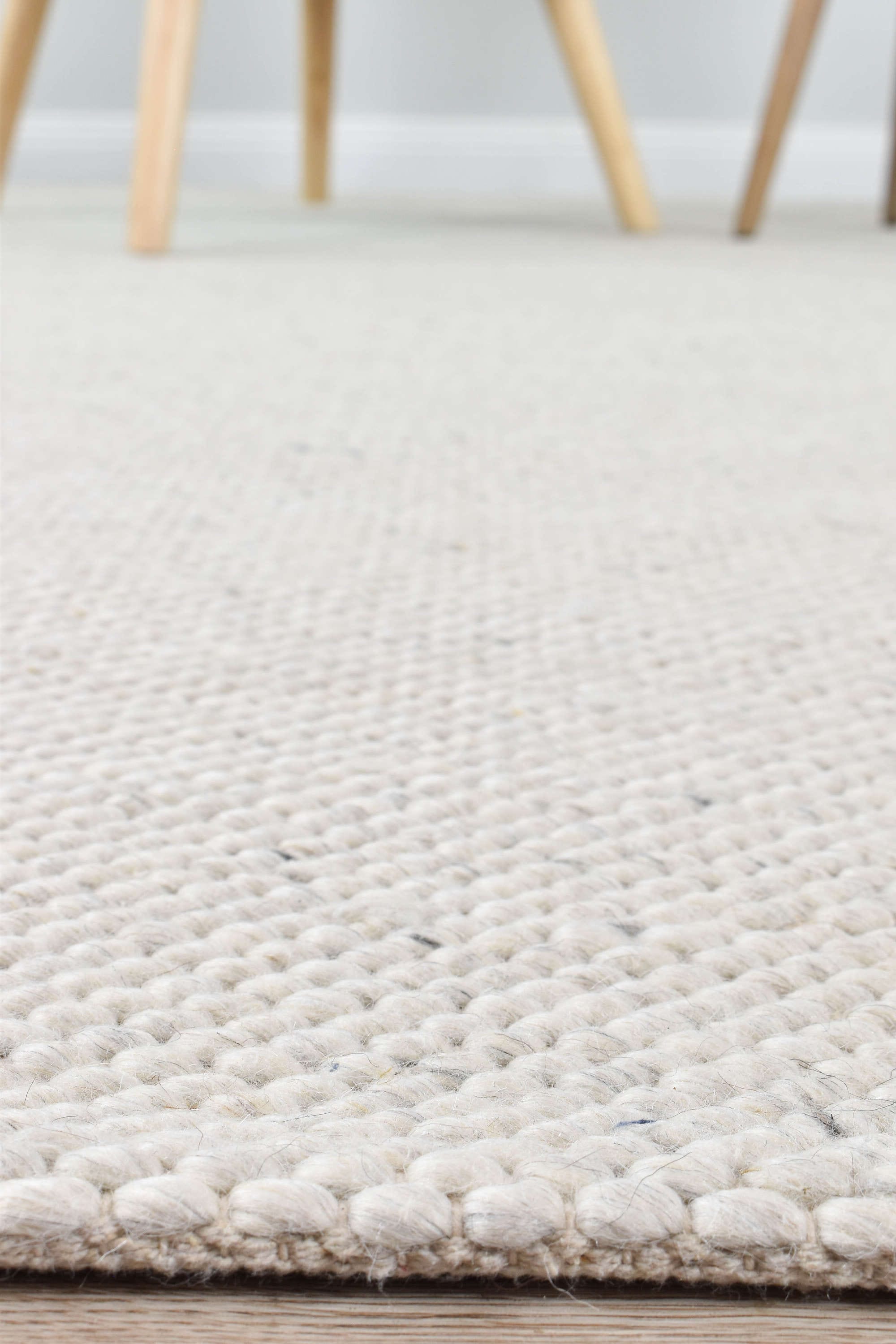 Everly Cream Wool Rug | Simple Style Co