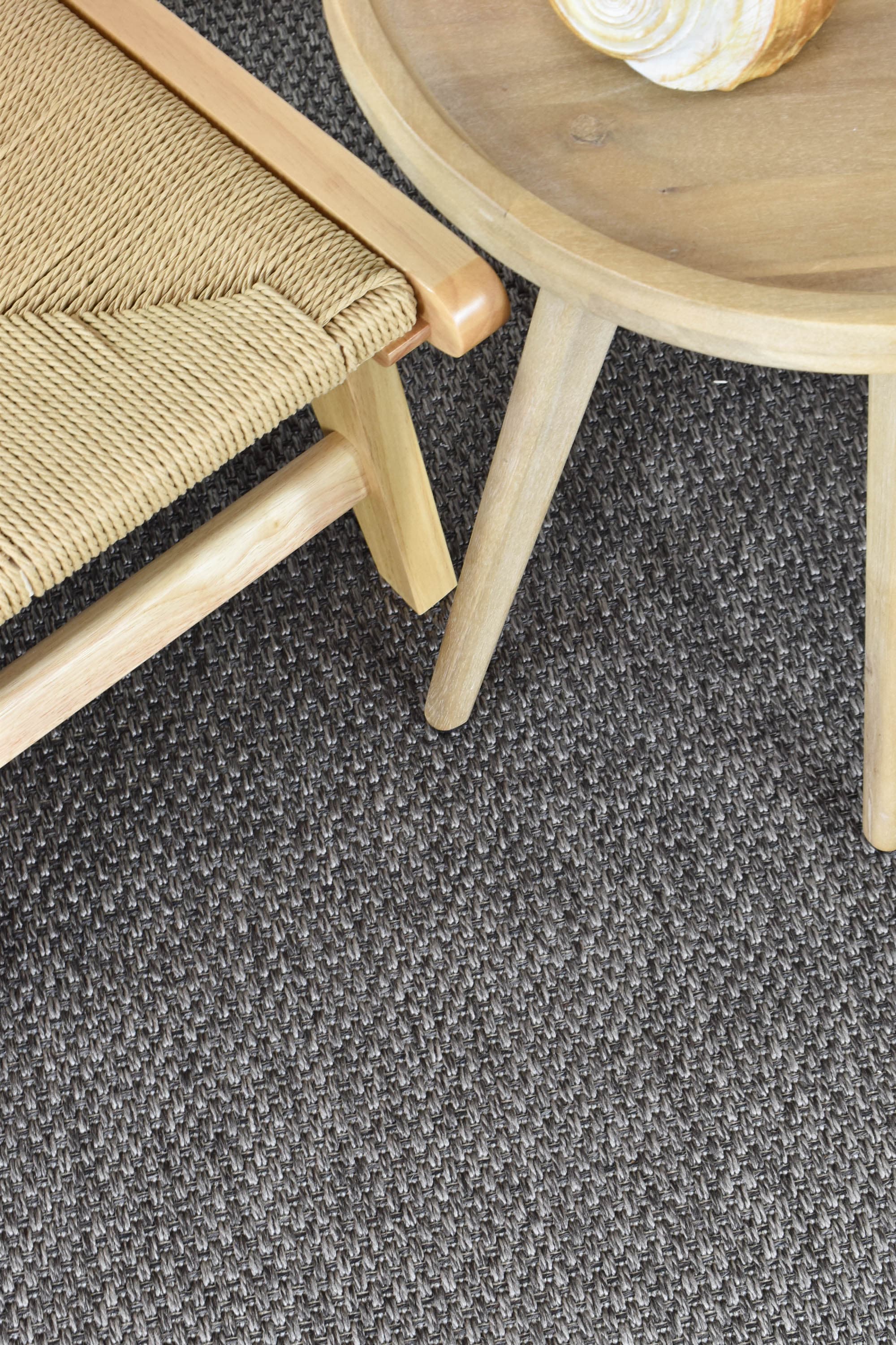 Hanalei Charcoal Outdoor Rug | Simple Style Co