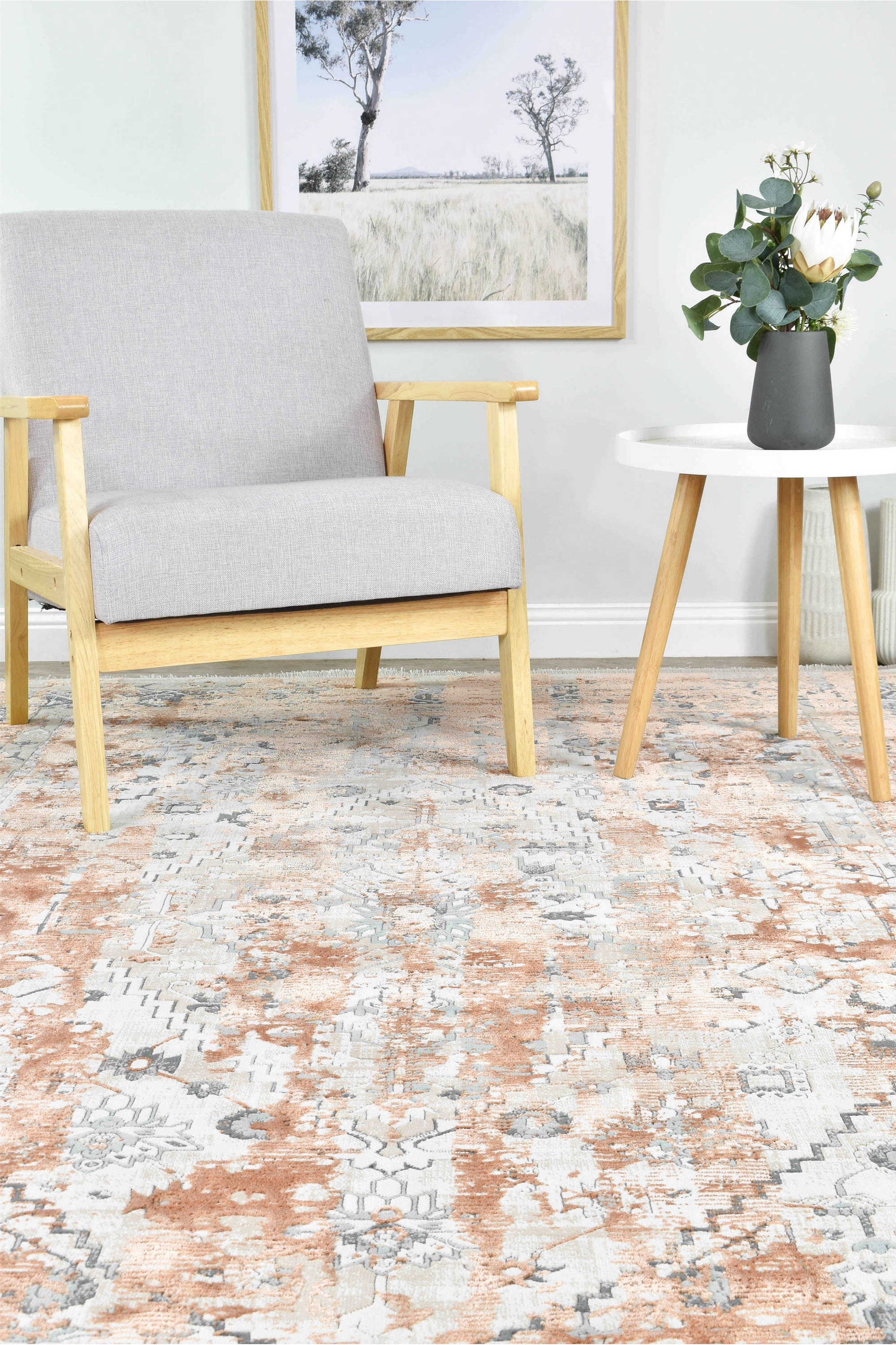 Rosalind Terracotta Rug | Simple Style Co
