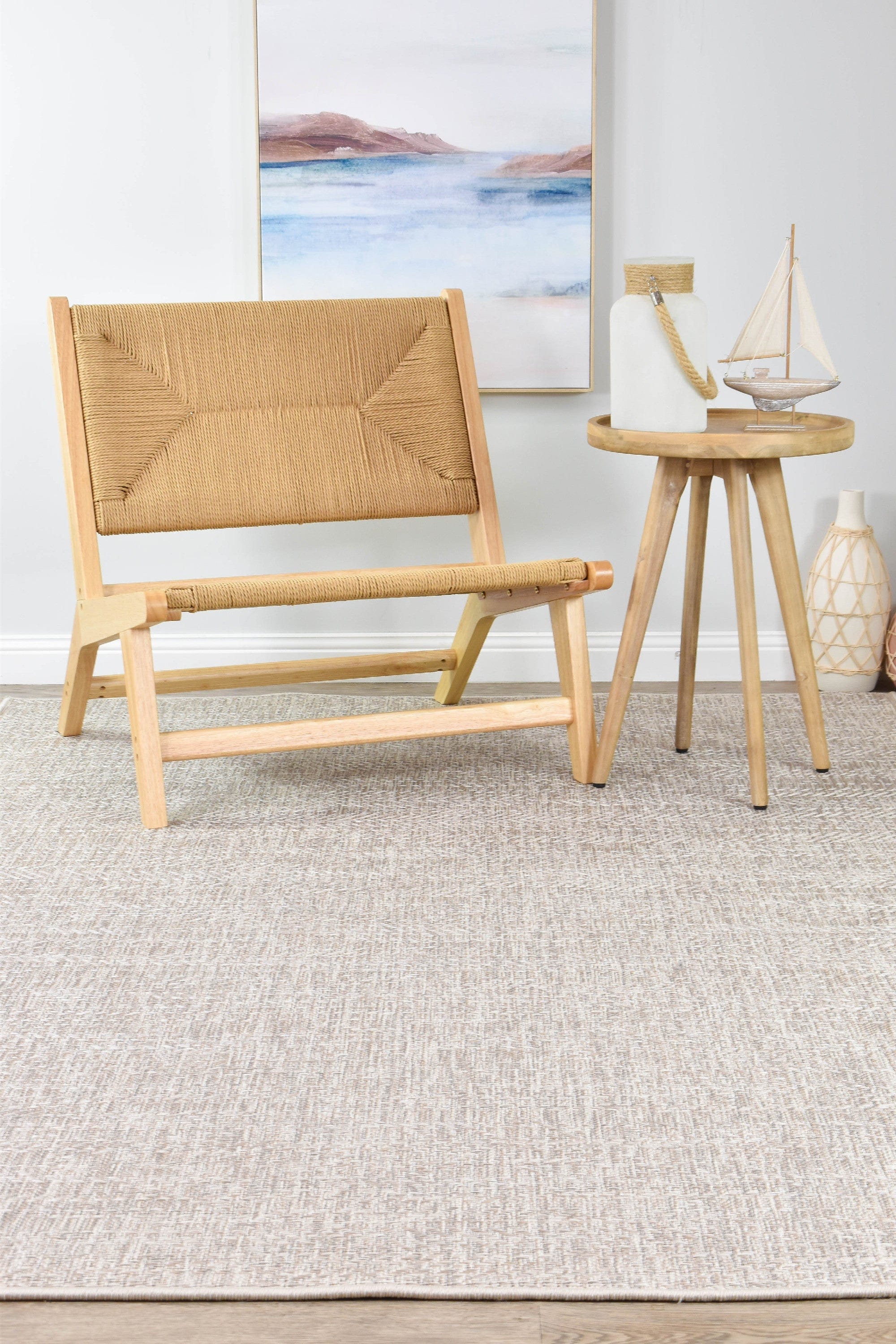 Tala Beige Outdoor Rug | Simple Style Co