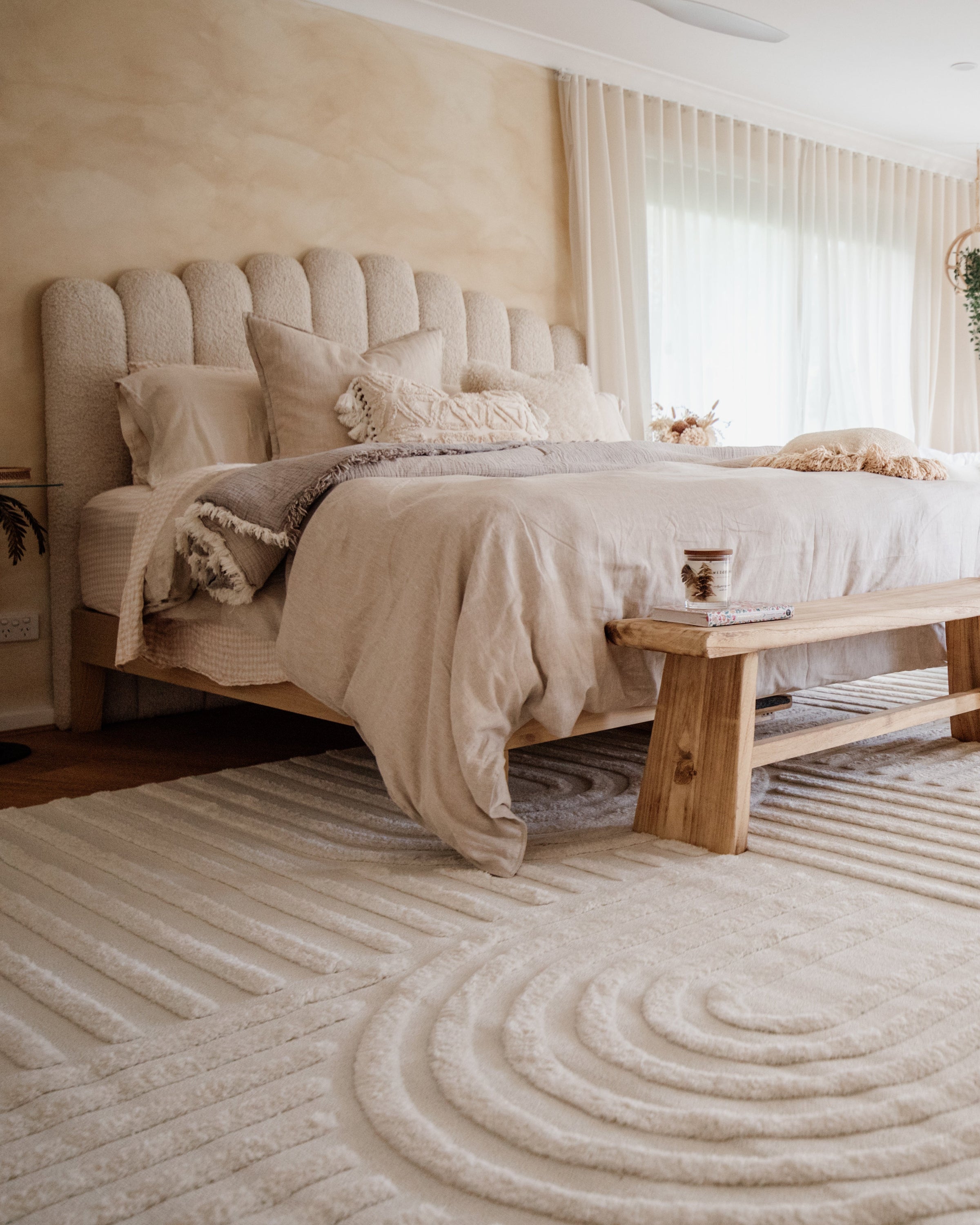 Marigold Dior White Rug | Simple Style Co