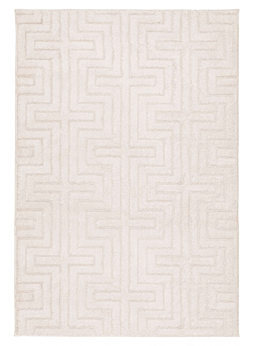 Loopsie Ravina Ivory Geometric Rug | Simple Style Co