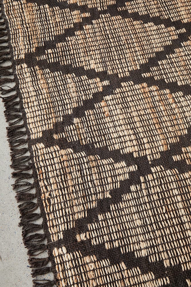 Bali Mocha Jute Rug | Simple Style Co