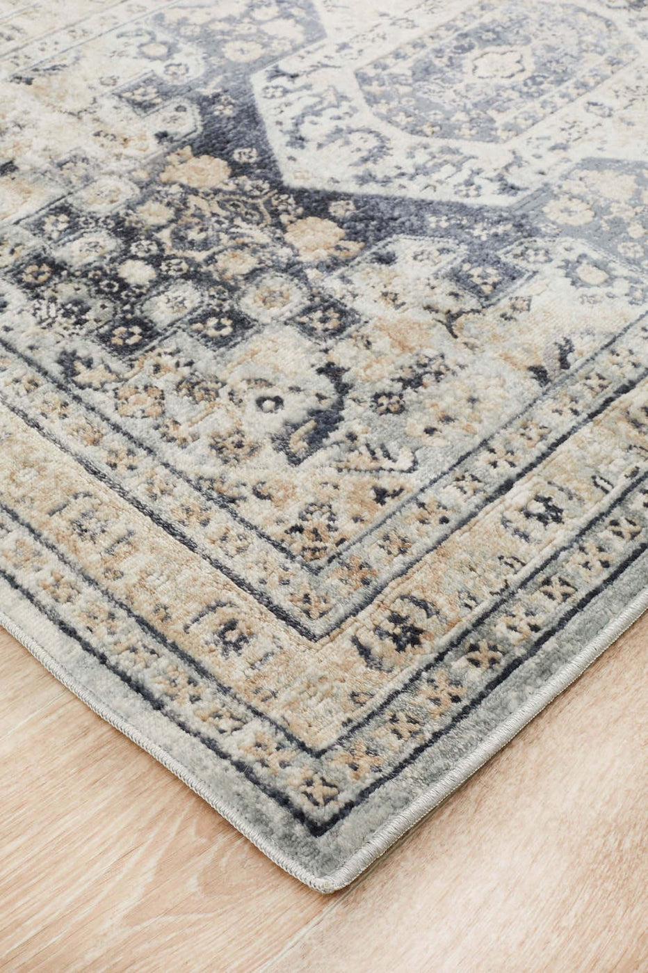 Delphine Traditional Rug Blue - Simple Style Co