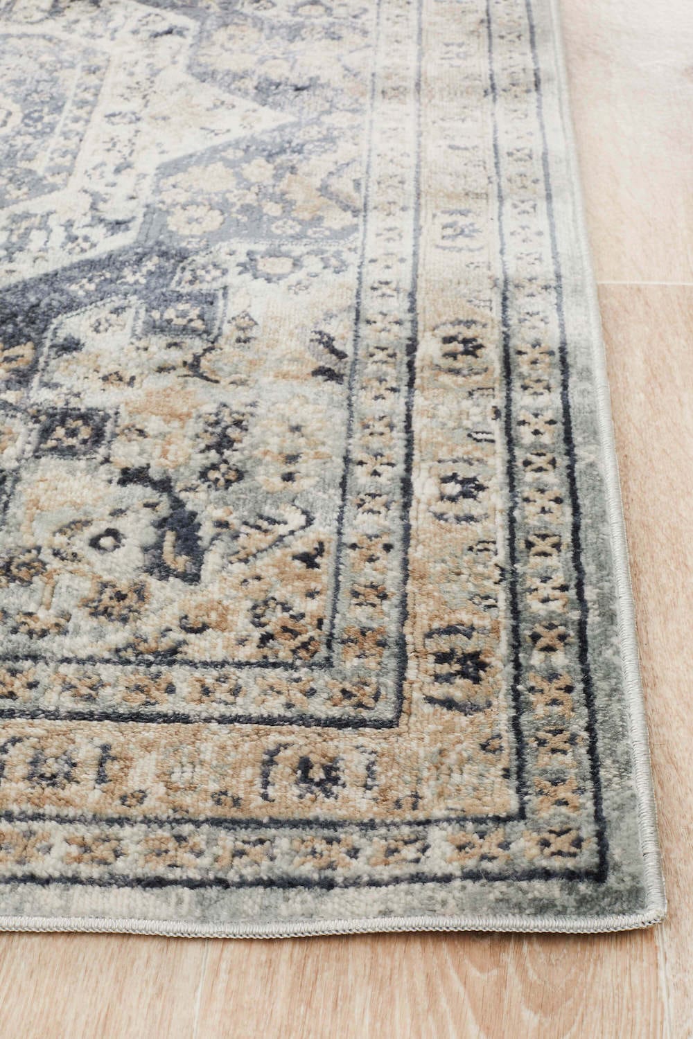 Delphine Traditional Rug Blue - Simple Style Co