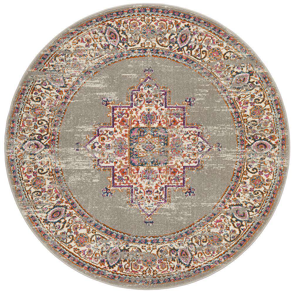 Ladakh Traditional Round Rug - Simple Style Co