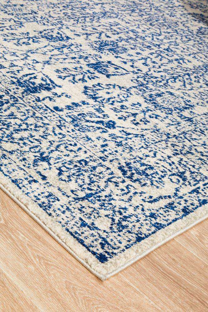 Madrid Blue Transitional Rug - Simple Style Co
