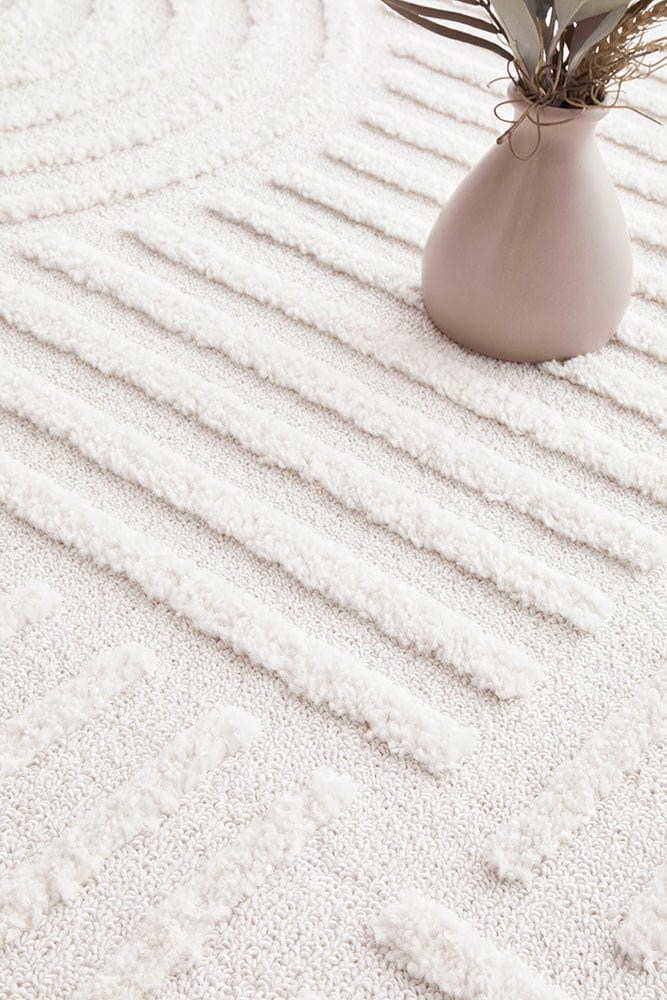 Marigold Dior White Rug | Simple Style Co