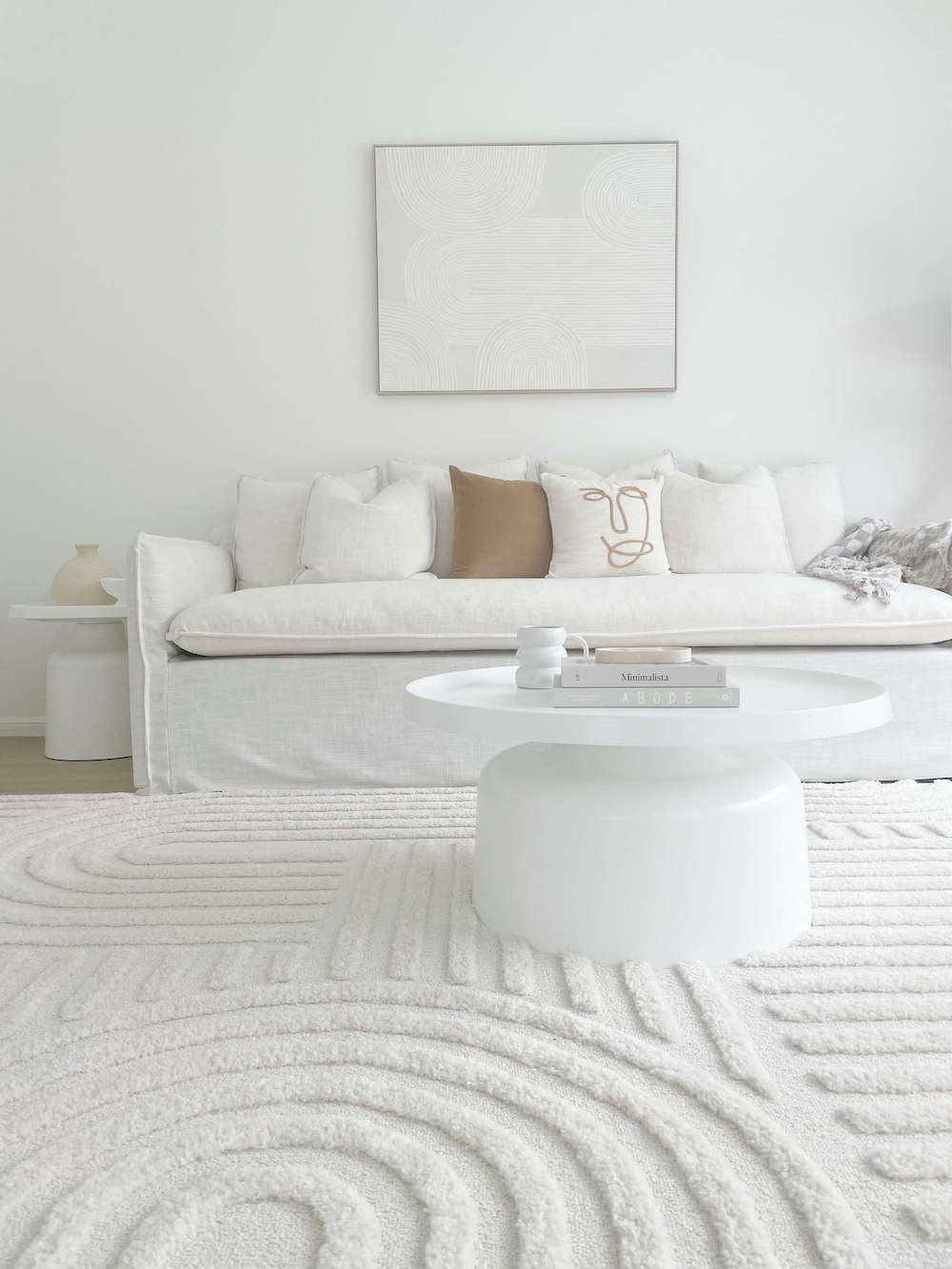 Marigold Dior White Rug | Simple Style Co