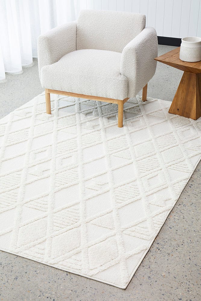 Marigold Lisa White Rug | Simple Style Co