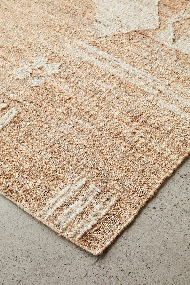 Sahara Abel Natural Rug | Simple Style Co