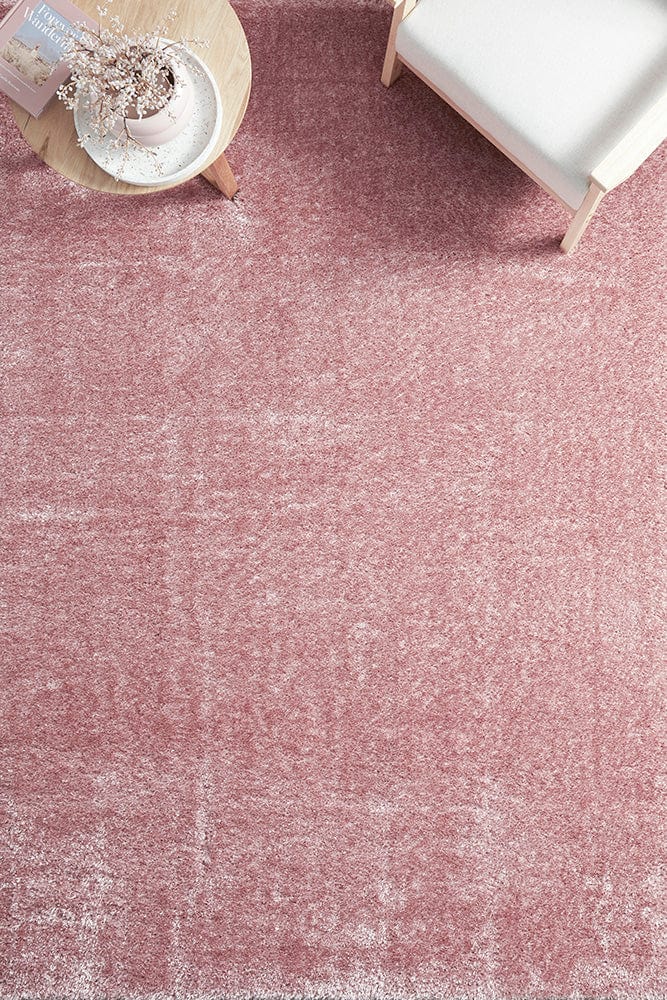 Sienna Blush Pink Shag Rug | Simple Style Co