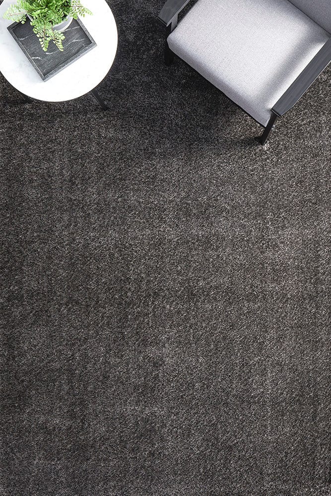 Sienna Seal Grey Shag Rug | Simple Style Co